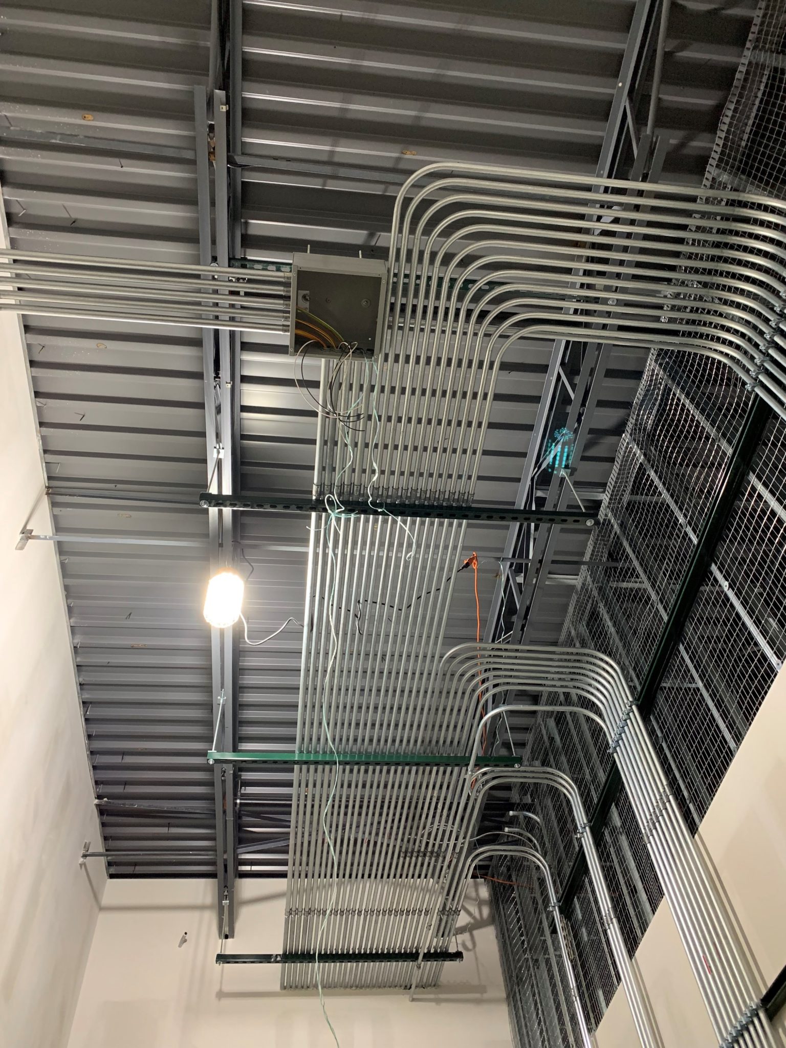 Our Work - Conduit Racks - Akron Electric Company